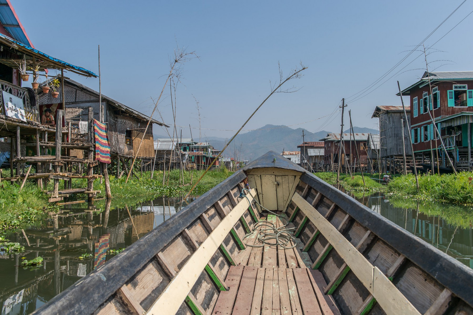Les maisons sur pilotis. - Photospicy.com